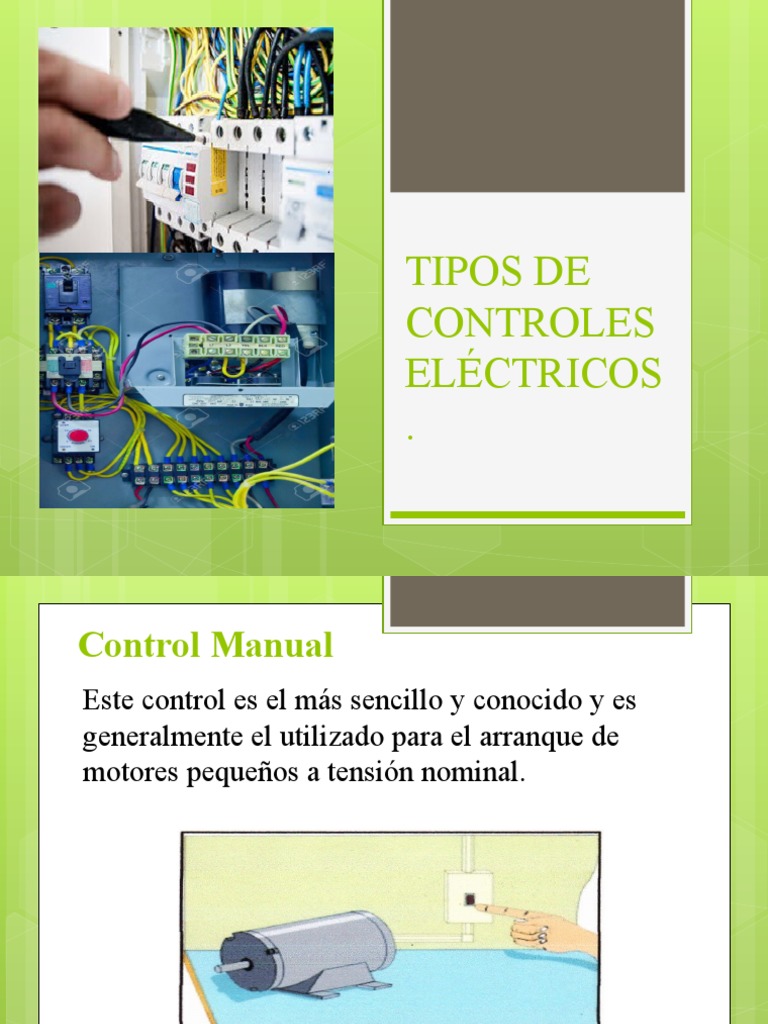 Tipos de Controles Eléctricos | PDF