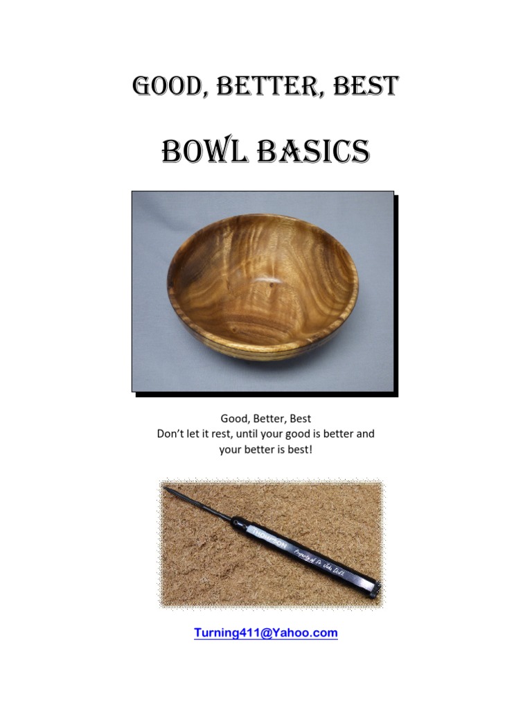 Bowl Basics 1 | PDF | Wood | Industrial Processes