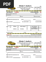 Recibo de Servicio de Taxi Editable | PDF | Transporte público ...
