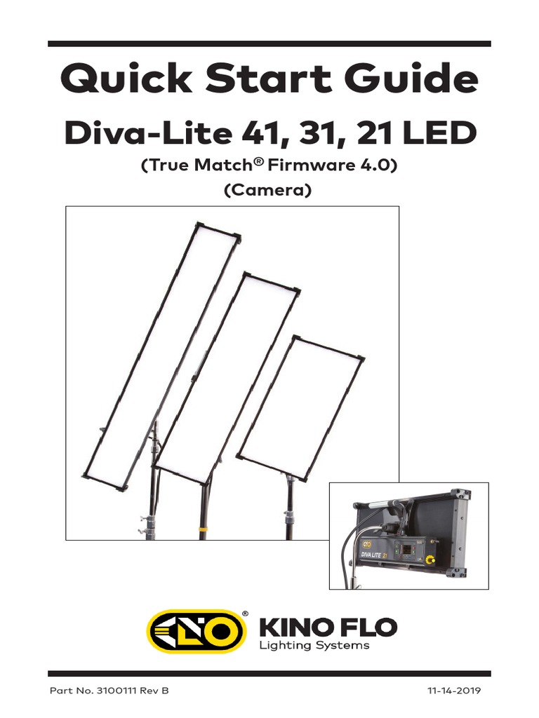 Rev A Diva-Lite® 21, 31 & 41 LED DMX 04-24-2018 | PDF | Rgb Color Model ...