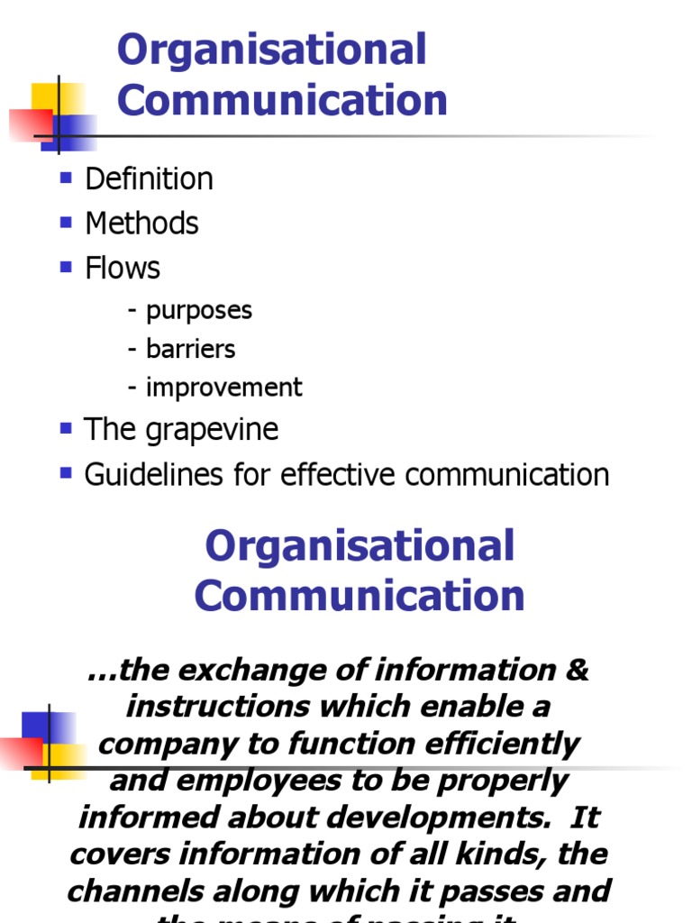 Org Communication | PDF | Communication | Behavioural Sciences