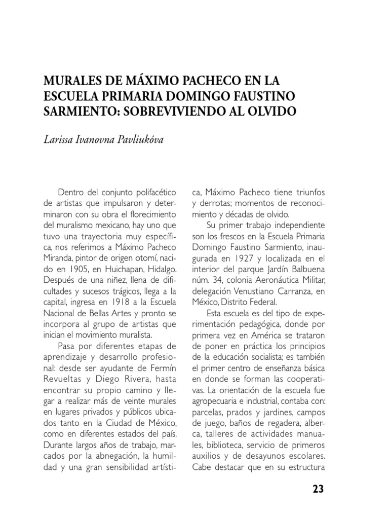 muraLEs DE mÁXImo PaChECo | PDF | México | Pinturas