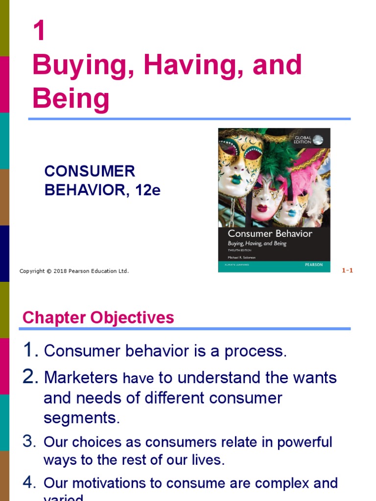 Chapter 1 Consumer Behaviour | PDF | Consumer Behaviour | Behavior
