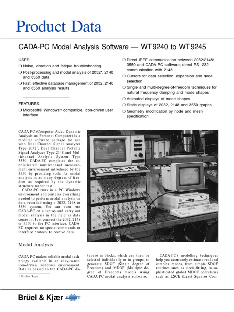 product-data-cada-pc-modal-analysis-software-wt-9240-to-wt-9245