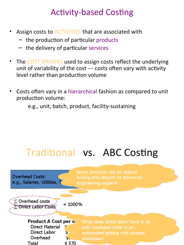 Activity-Based Costing Explained | PDF | Economies | Cost Accounting