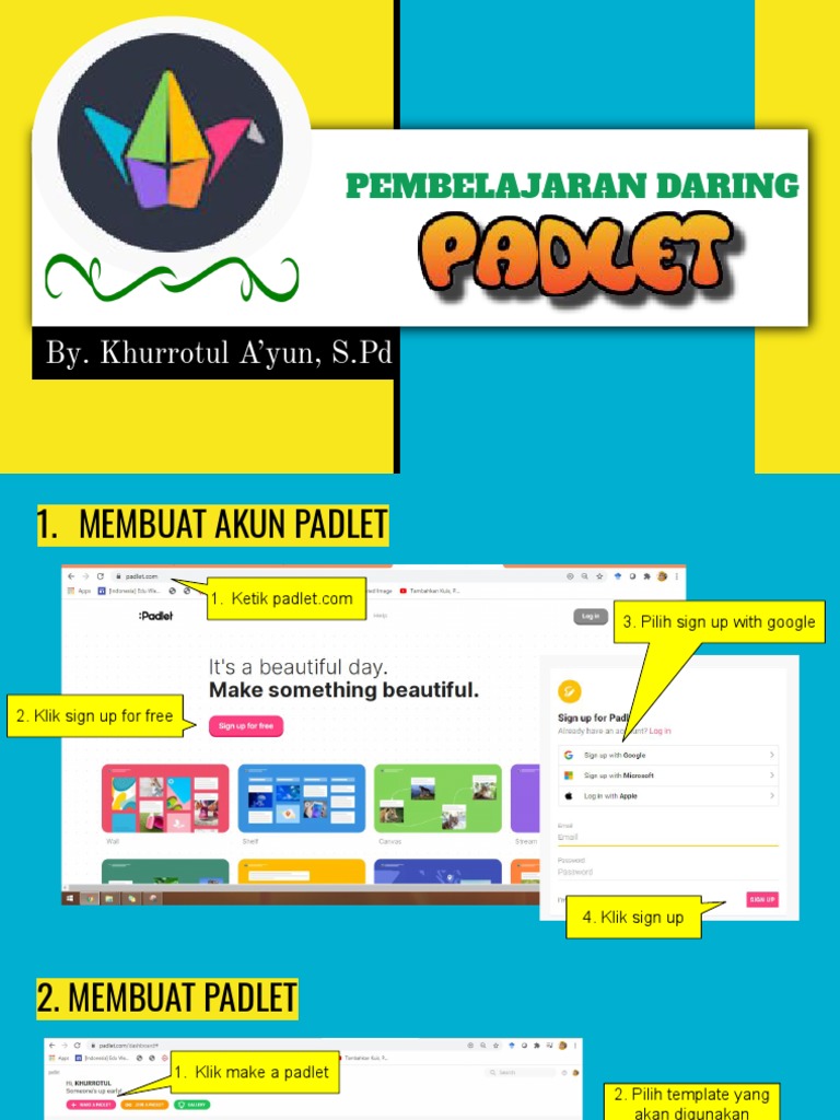 Panduan Belajar Padlet Pdf Karier Perkembangan