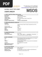 MSDS - Perfume | PDF | Water | Combustion