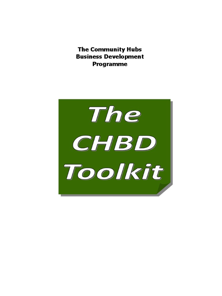 "CHBD Toolkit: Smart Marketing Guide" | PDF | Swot Analysis | Marketing ...