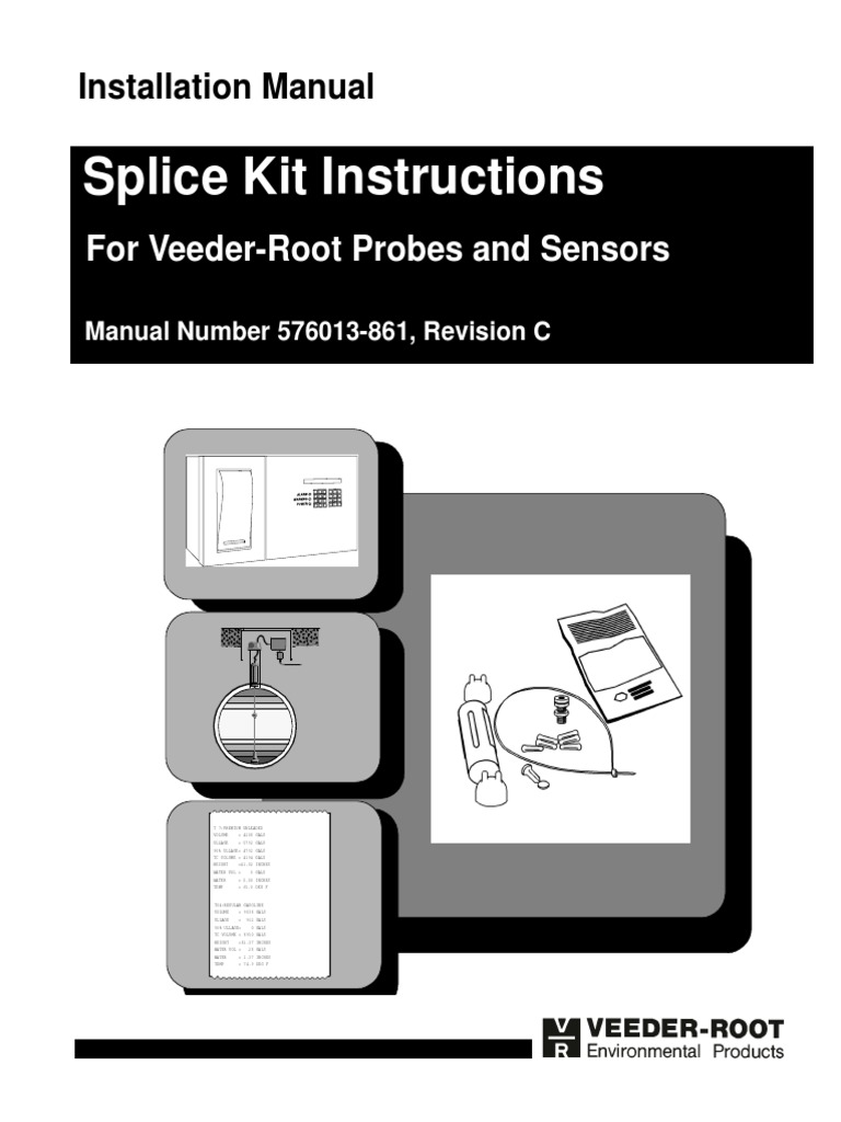 Splice Kit Instructions: For Veeder-Root Probes and Sensors | PDF | Legal Remedy | Electrical Wiring