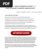 How To Hack Facebook Accounts - New Methods (Another Highly Detailed ...