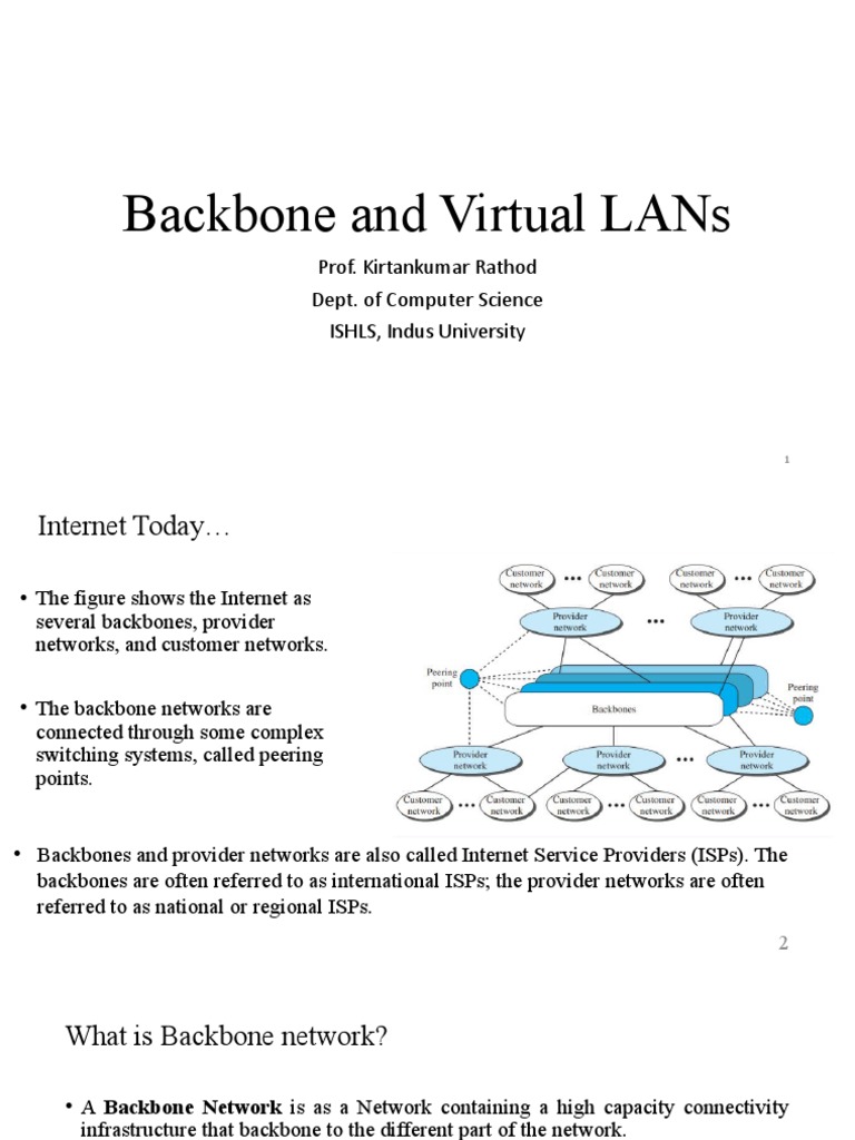 Backbone and Virtual LAN | PDF | Computer Network | Local Area Network