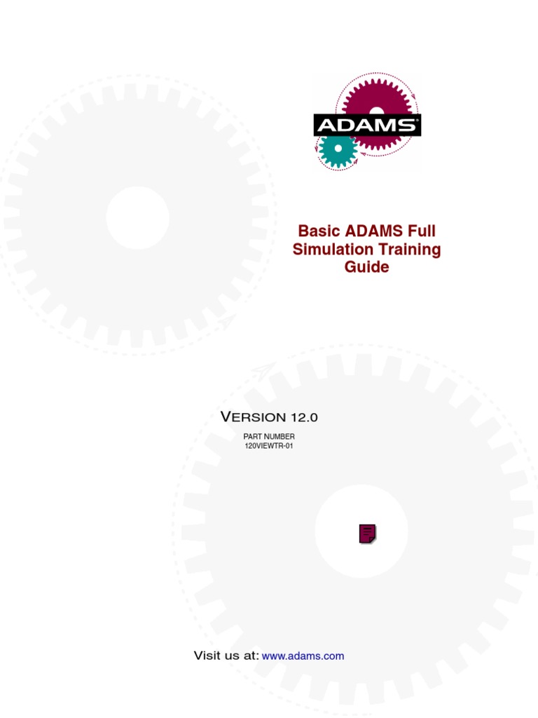 Adams 12 Tutorial PDF | PDF | Graphical User Interfaces | Dialog Box