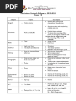 Preschool Syllabus | PDF | Letter Case | Teaching Mathematics