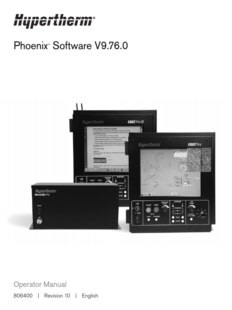Phoenix Software V9.76.0: Operator Manual | PDF | Science | Technology ...
