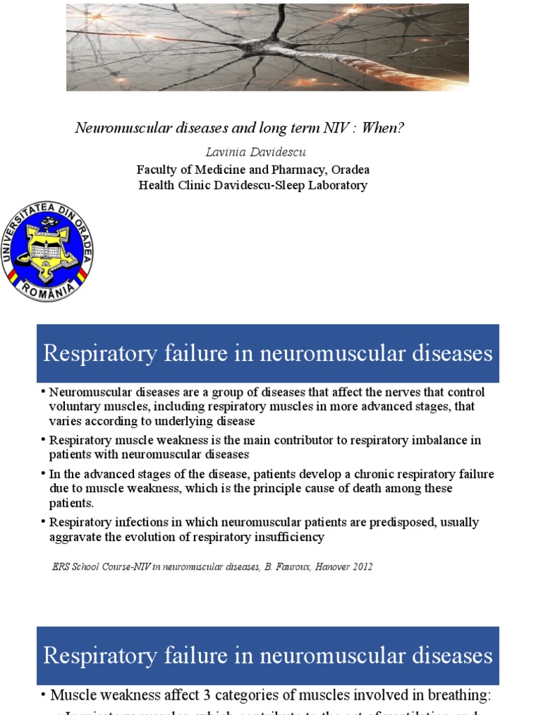 Neuromuscular Diseases and Long Term NIV: When? | PDF | Muscular ...