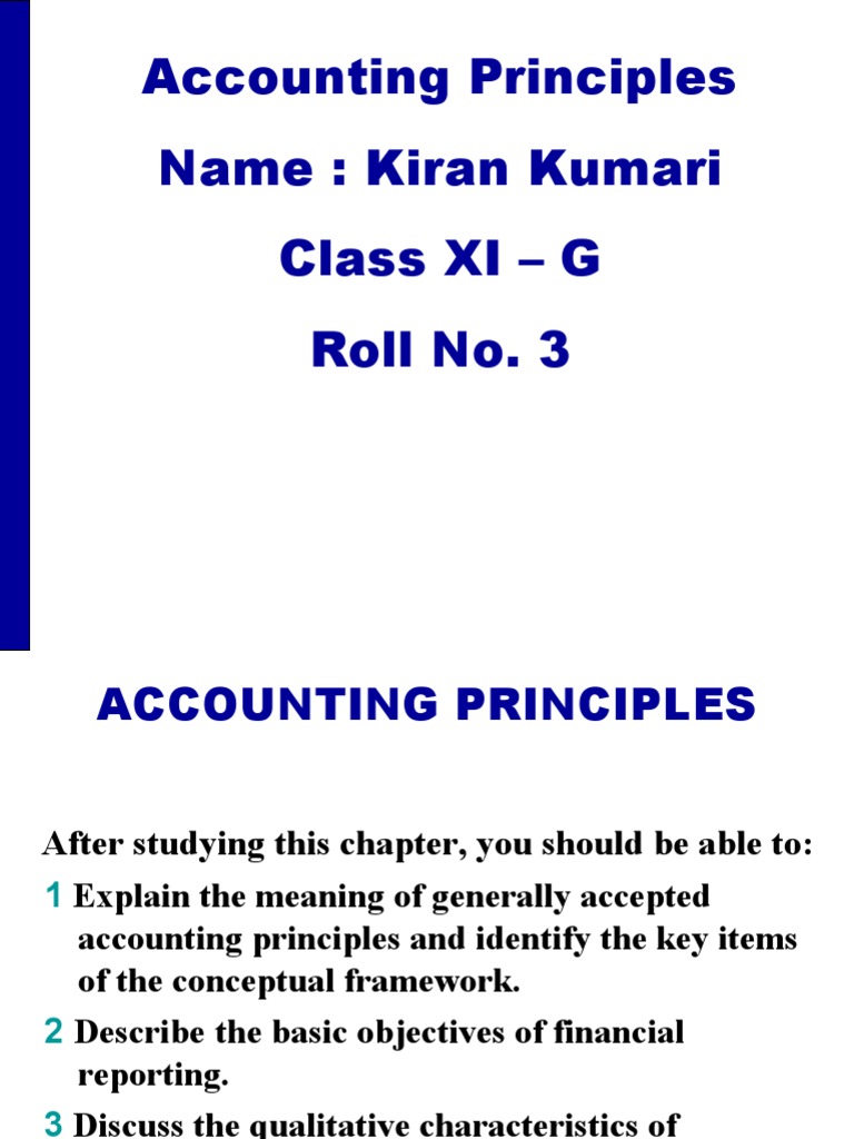 Accounting Principles | PDF | Financial Accounting Standards Board ...