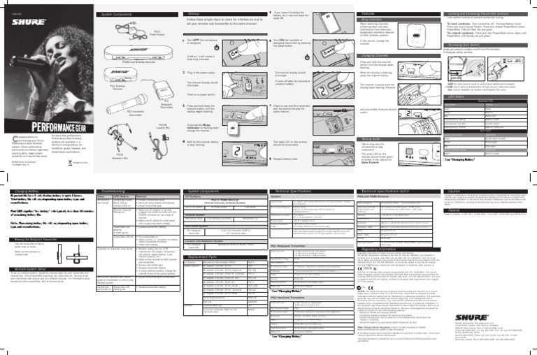 Performance-Gear Guide en-US | PDF | Transmitter | Electronics