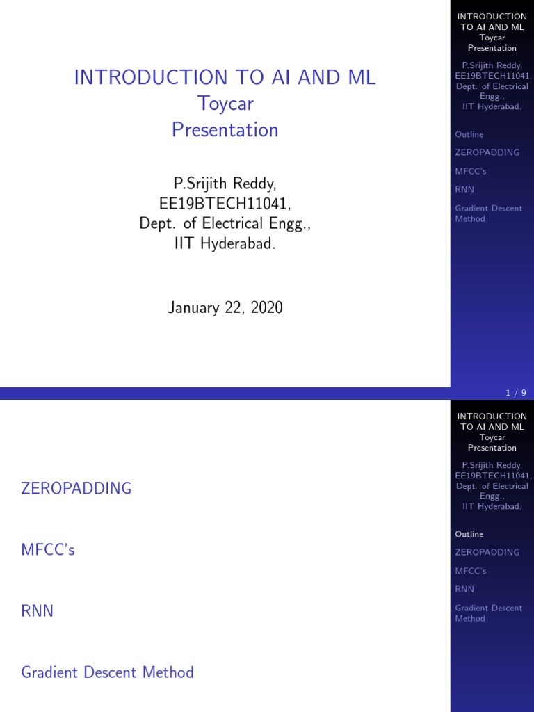 Zeropadding, Traning Using Gradient Descent | PDF | Artificial Intelligence | Intelligence (AI ...