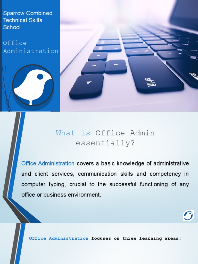 Office Administration Subject Presentation | PDF | Business ...