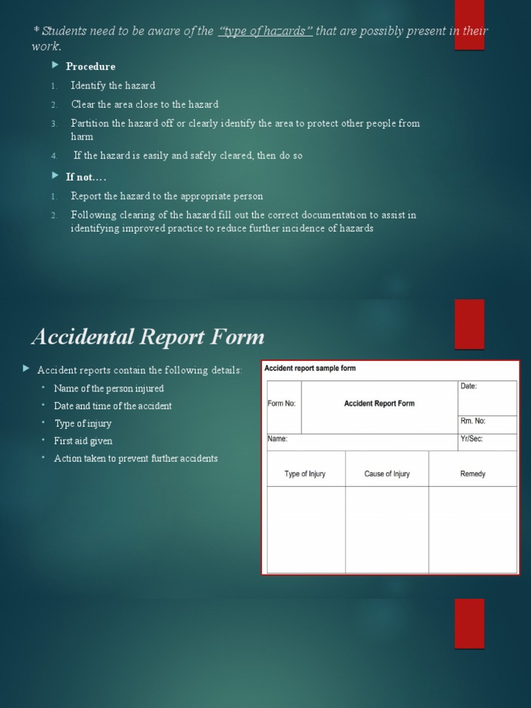 Hazard Identification and Reporting Guide | PDF | Self-Improvement