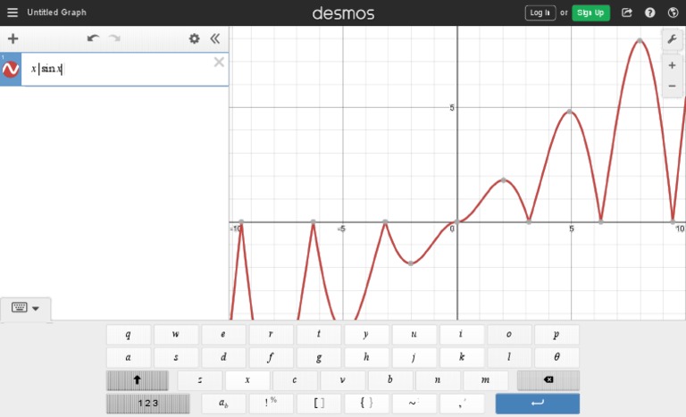 Desmos Graphing Calculator | PDF