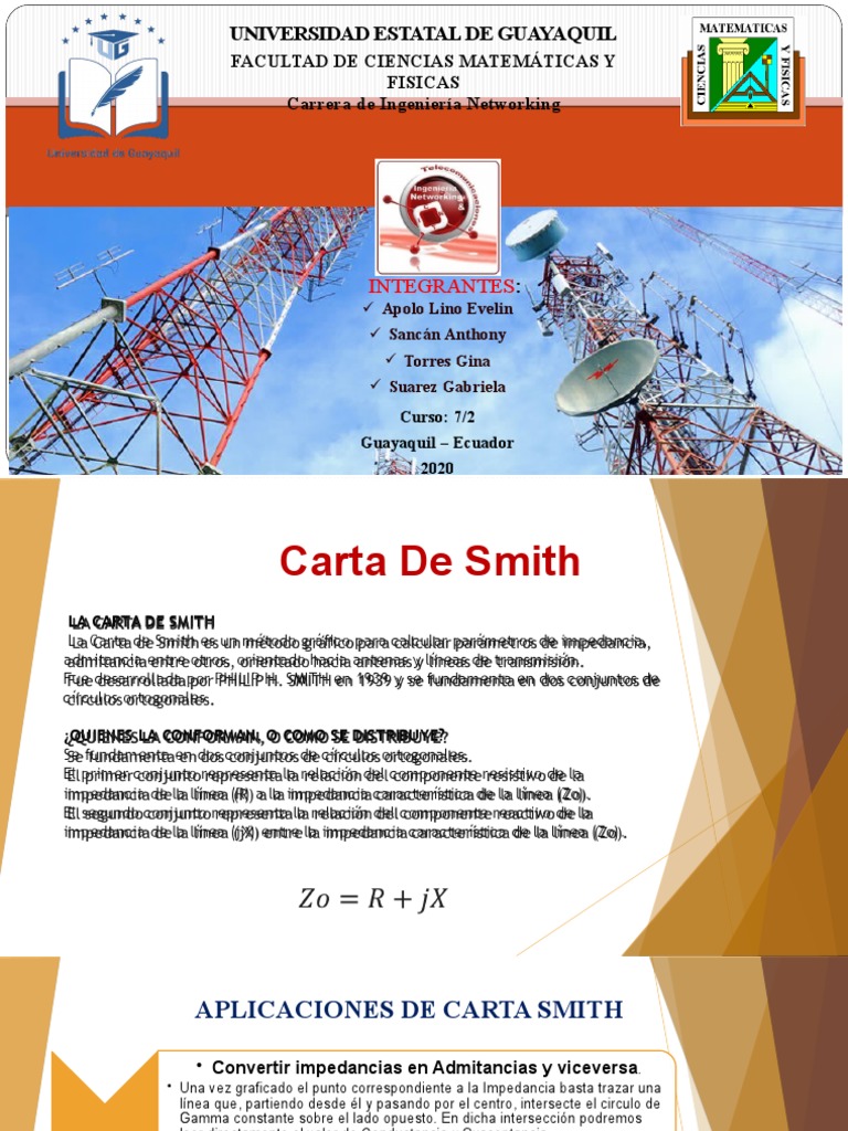 Carta Smith | PDF | Ingenieria Eléctrica | Electromagnetismo