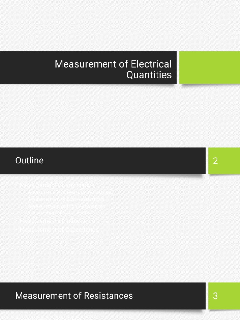 A Comprehensive Guide to Measuring Electrical Quantities Through ...