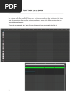 Composing A 4-Bar Rhythm - 1 | PDF