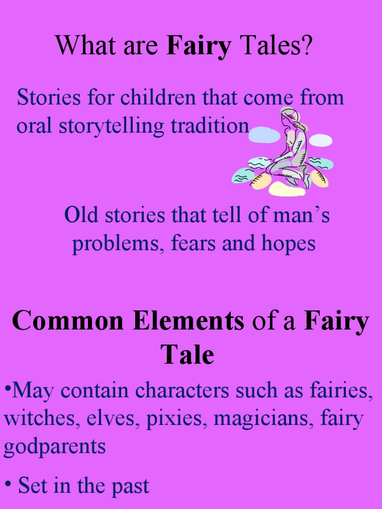 Elements of Fairy Tales2 | PDF