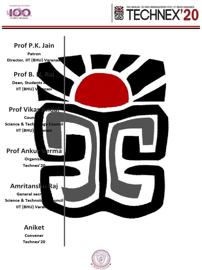 Prof P.K. Jain: Patron Director, IIT (BHU) Varanasi | PDF | Government ...