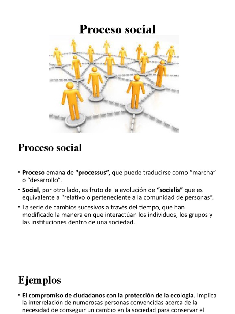 Proceso Social | PDF | Sociedad | Entorno natural