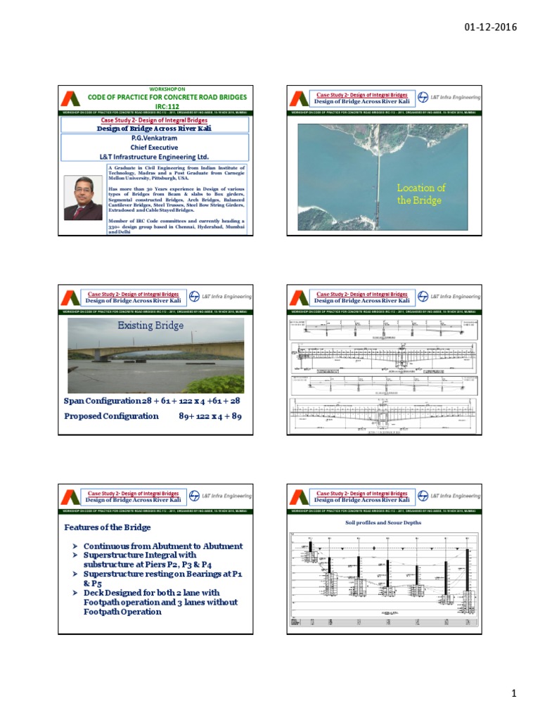 Existing Bridge: Code of Practice For Concrete Road Bridges IRC:112 | PDF | Bridge | Concrete