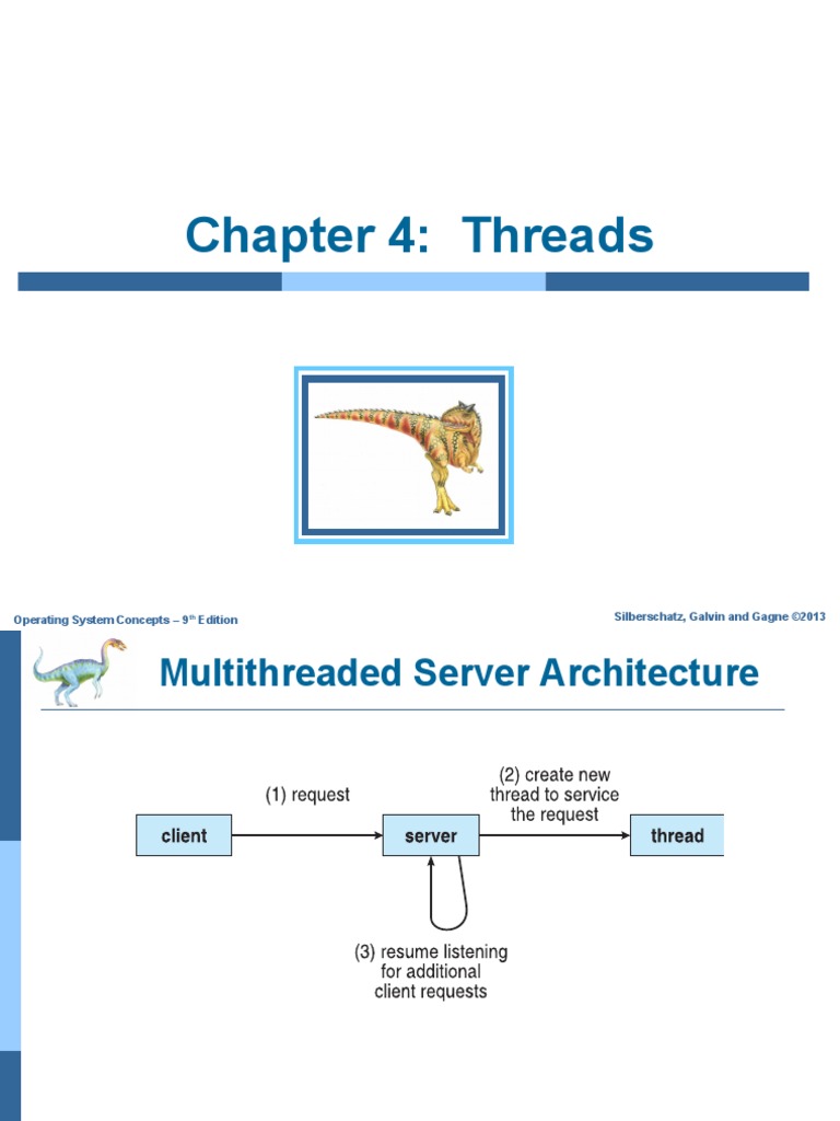 Chapter 4: Threads: Silberschatz, Galvin and Gagne ©2013 Operating System Concepts - 9 Edition ...