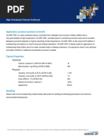 Lubrizol Additives Fact Sheet | PDF | Motor Oil | Lubricant