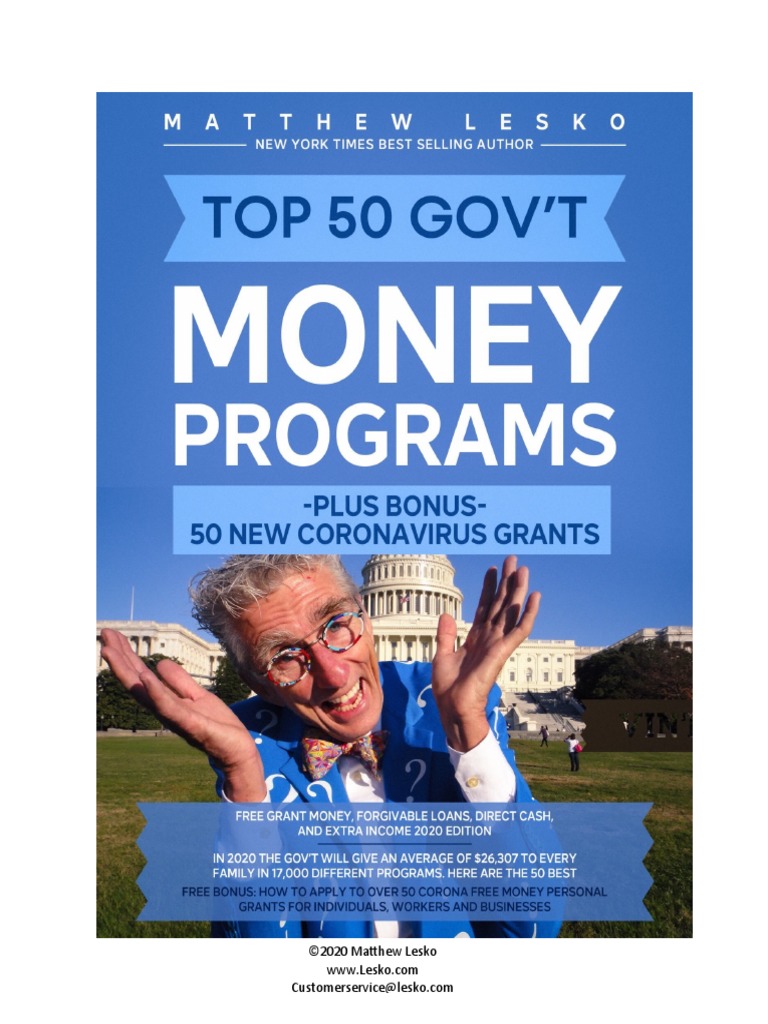 50 Best Gov't Personal Grants, Freebies and Giveaways | PDF | Internal ...