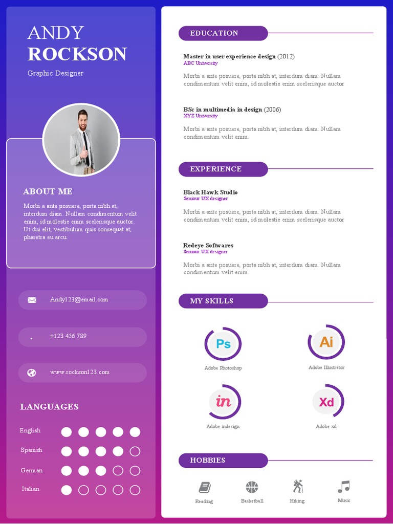 Creative CV Design | PDF