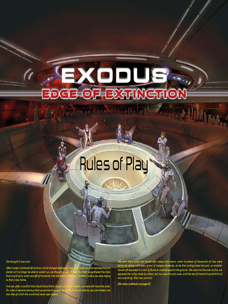 Exodus Edge of Extinction Draft Rules With Factions | PDF | Fighter ...