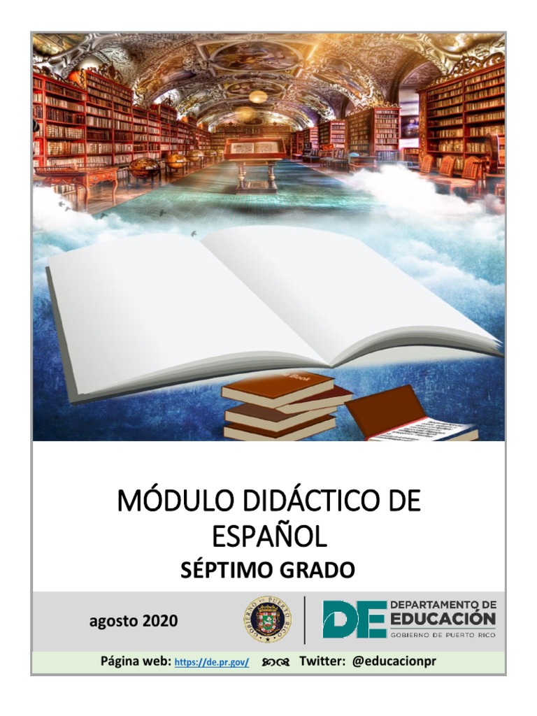 Módulo de Español 7 PDF | PDF | Oración (Lingüística) | Asunto (gramática)