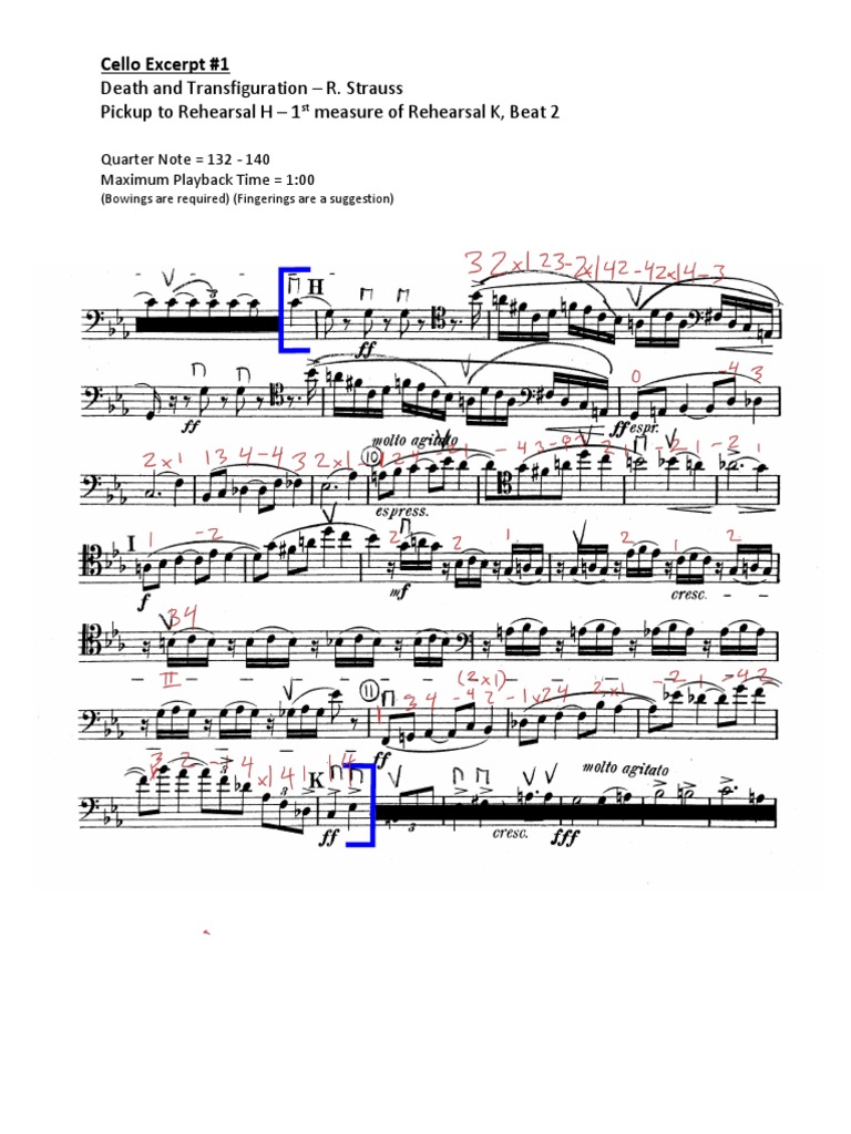 Cello All-State 2020-2021 Fingerings | PDF | Art | Science & Mathematics