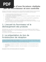 Modele Bon de Reception | PDF