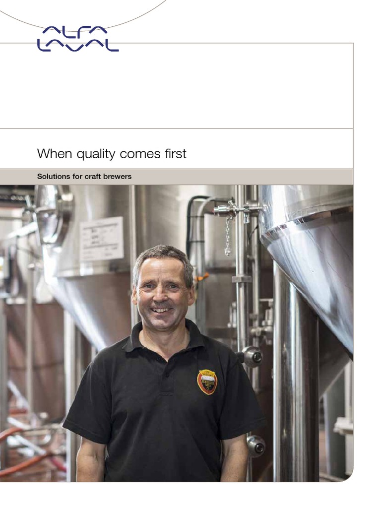 Craft Brewing Solutions by Alfa Laval | PDF | Brewing | Beer