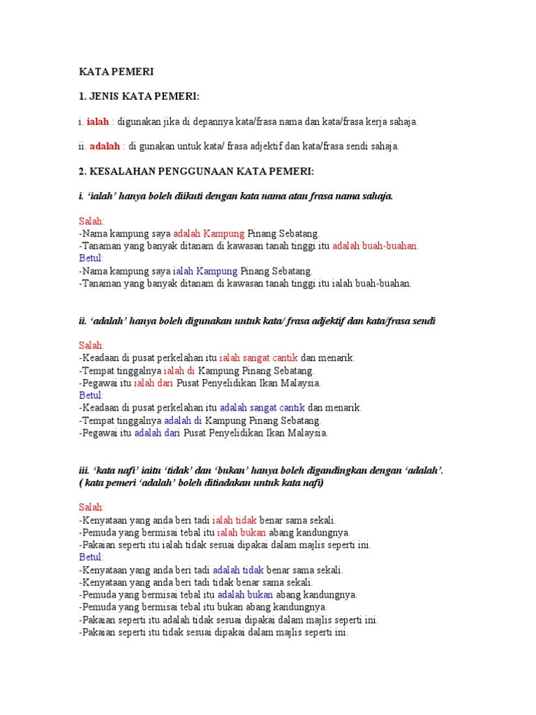 Kata Pemeri | PDF
