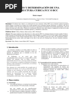 Defectos Superficiales | PDF | Estructura cristalina | Cristal