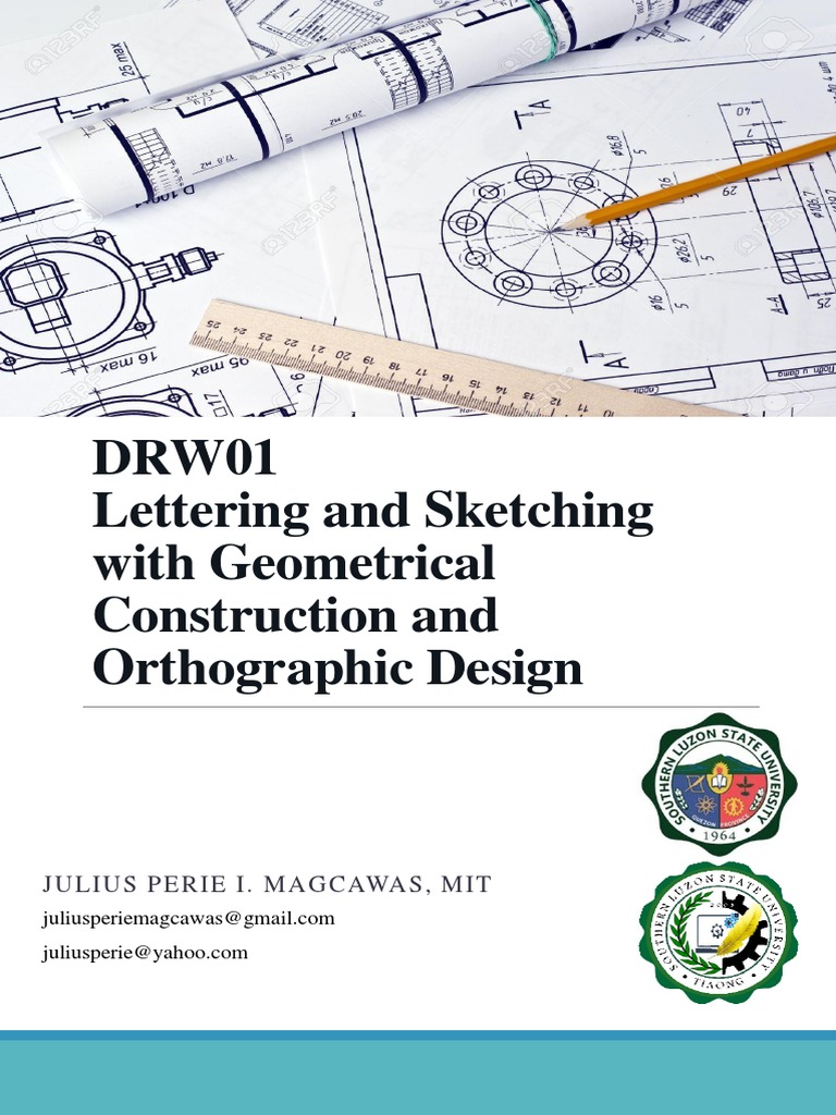 DRW01 Lettering and Sketching With Geometrical Construction and ...