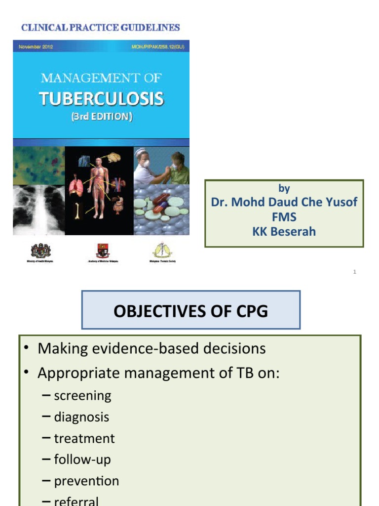 CPG TB 10 Nov 2018 | PDF | Tuberculosis | Diseases And Disorders