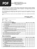 Questionnaire Math | PDF | Pedagogy | Teaching Mathematics