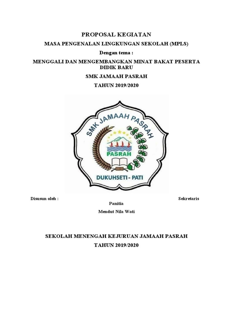 Proposal Kegiatan MPLS | PDF | Bisnis