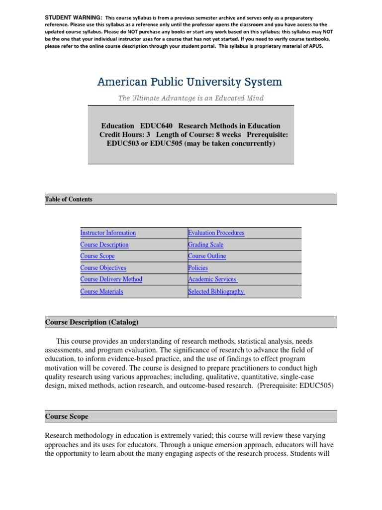 Research Syllabus | PDF | Institutional Review Board | Qualitative Research