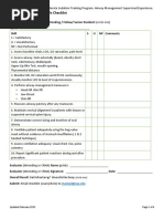 Intubation Trolley Checklist | PDF | Medicine | Medical Treatments
