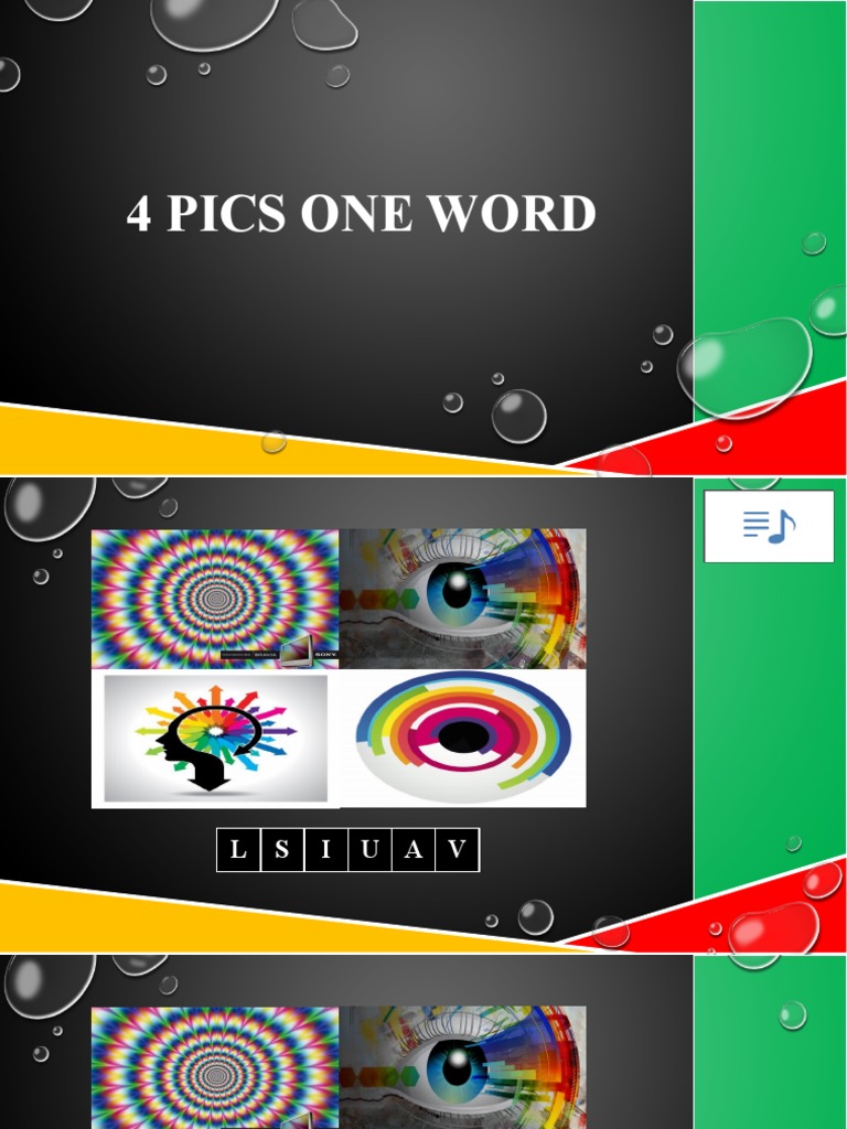 4 Pics 1 Word Communication Guide | PDF | Self-Improvement